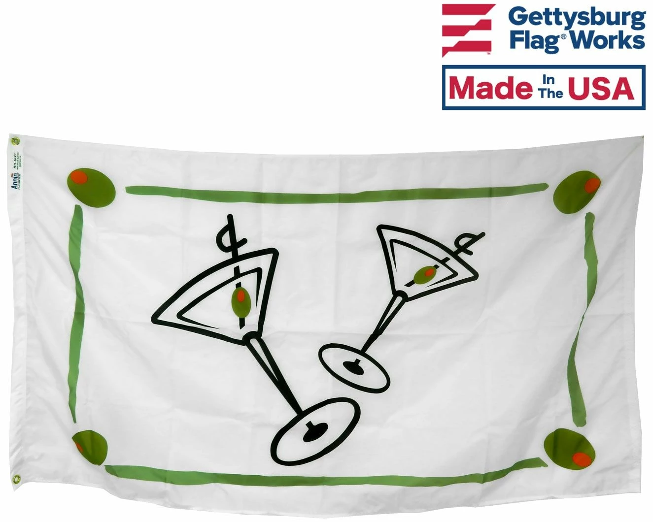Chic and Modern Cocktail Flag - 3x5' for - Exclusively at flag sale.